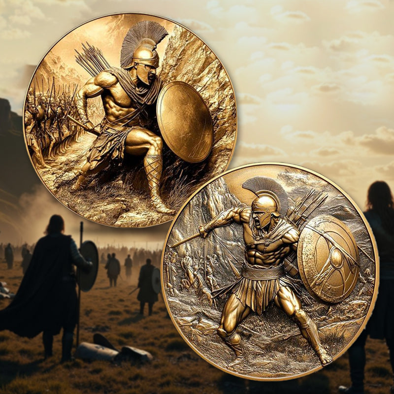 Spartan Battle - Cry Honor Coin – Wild Judy